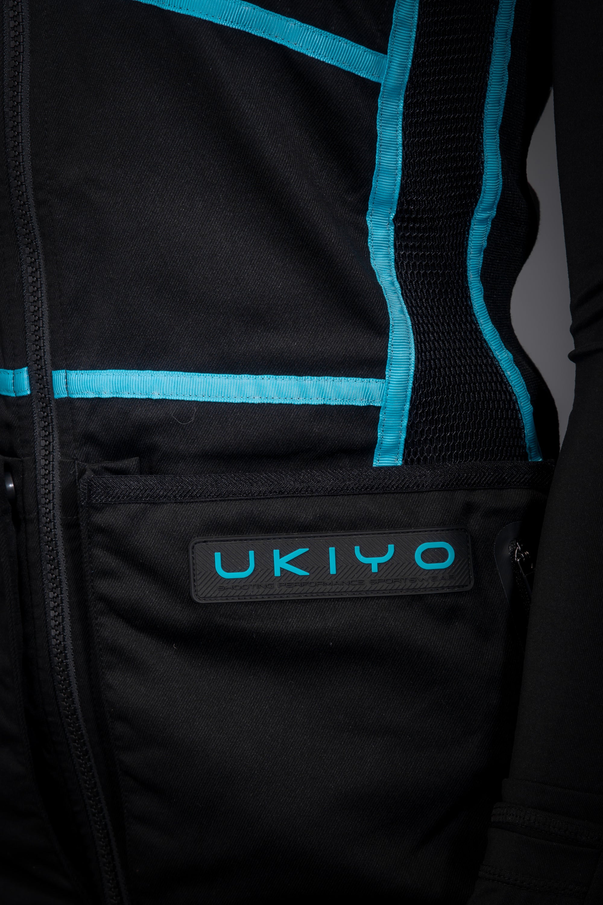 Womens Shooting Vest Black | UKIYO | Buy Now